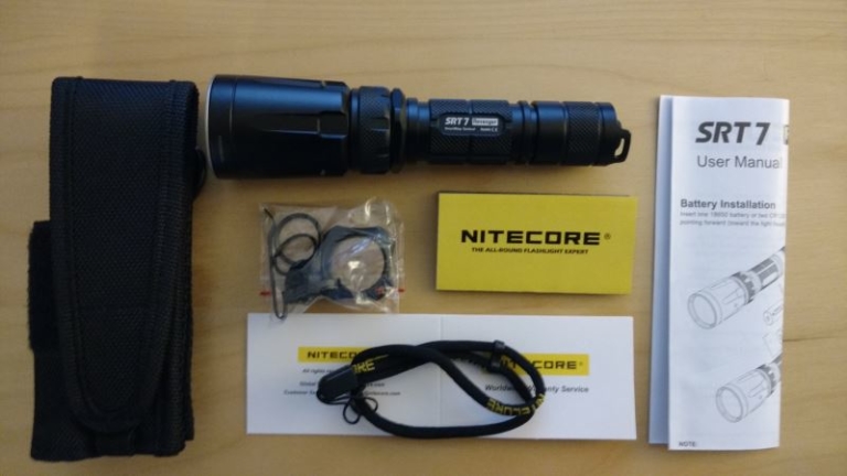ᐅ Nitecore SRT7 im Test (Review) - Flashlight Geeks